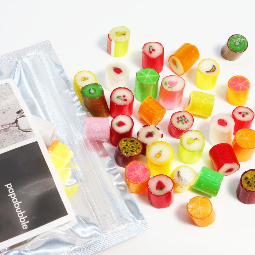 フルーツミックスキャンディ 2袋セット | PAPABUBBLE(パパブブレ)公式 – PAPABUBBLE ONLINE